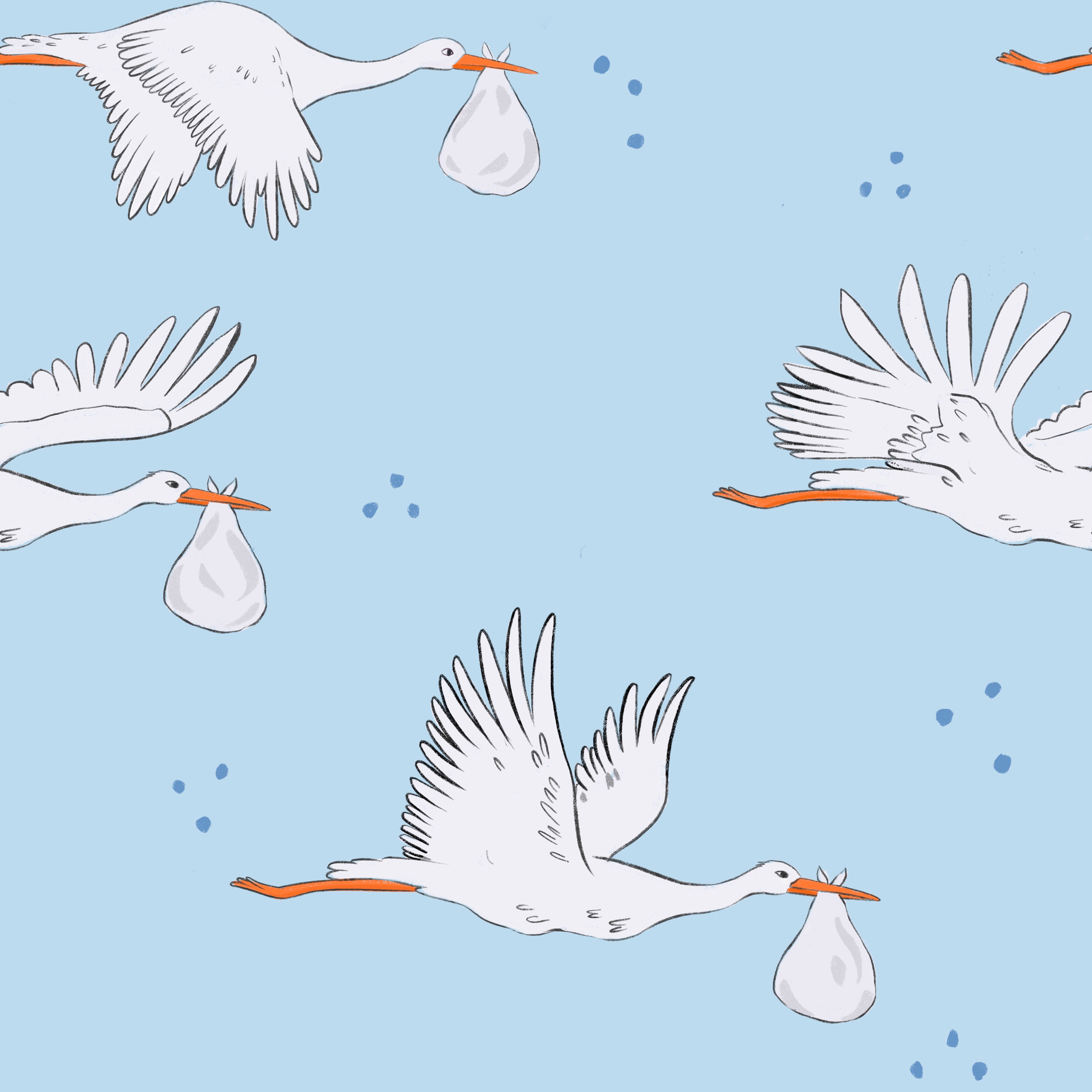 Stork - Blue – Goosies